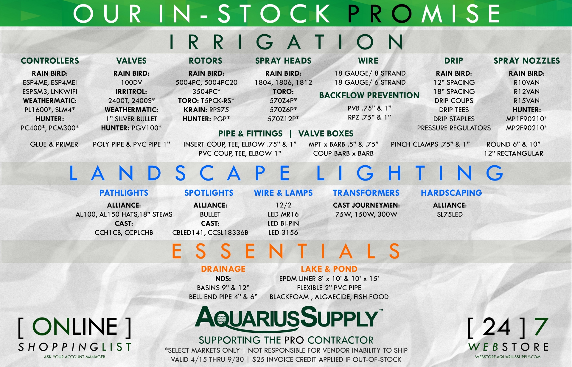 About Us | Aquarius Supply